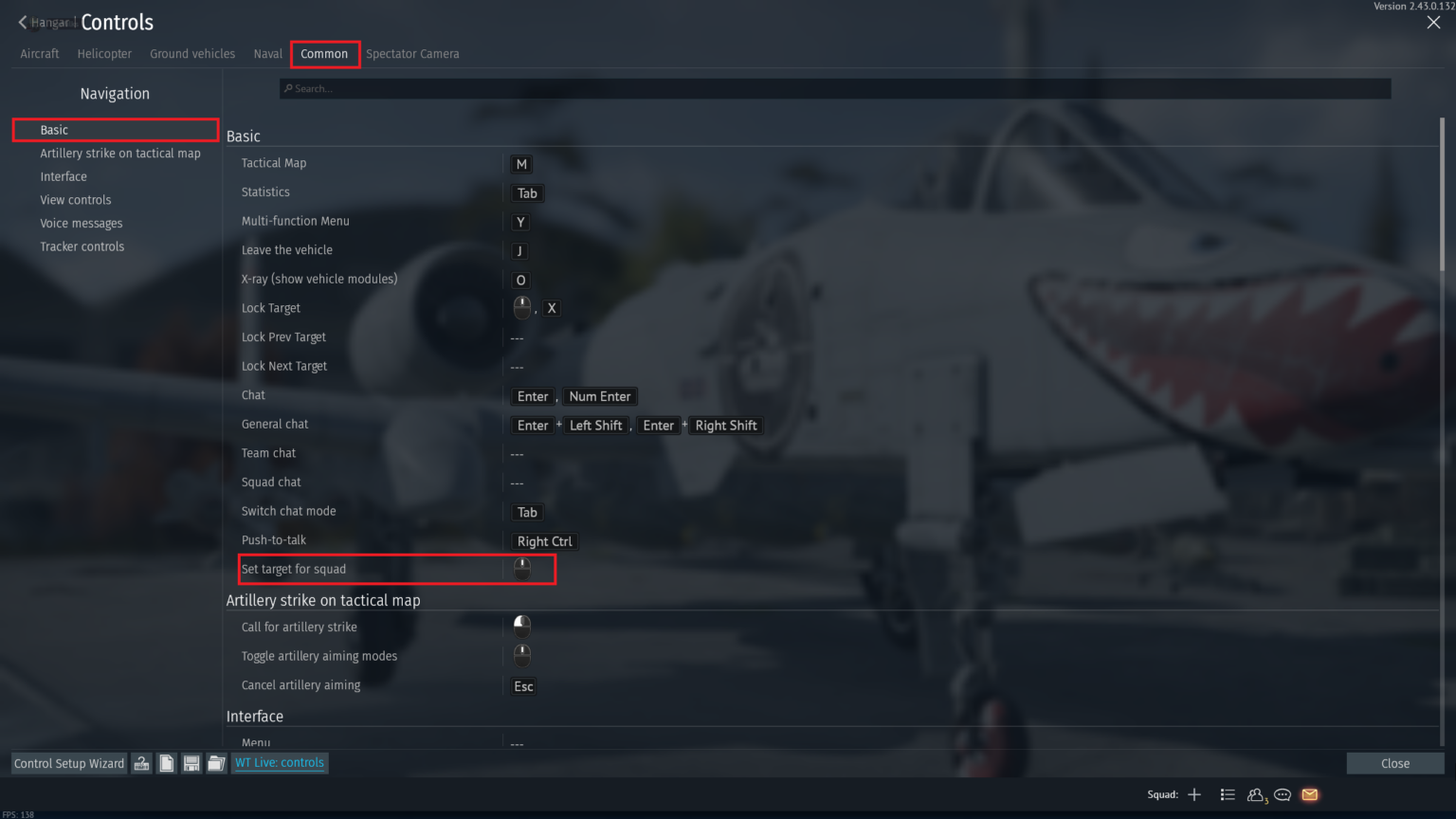 War Thunder New Player Must Have Keybinds/Settings - The Unnamed